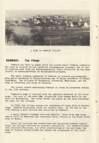 Sembach Air Base Welcomes You – Sembach Missileers