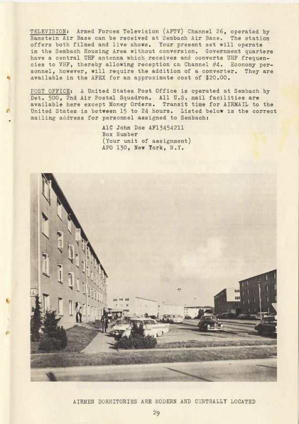 Sembach Air Base Welcomes You – Sembach Missileers